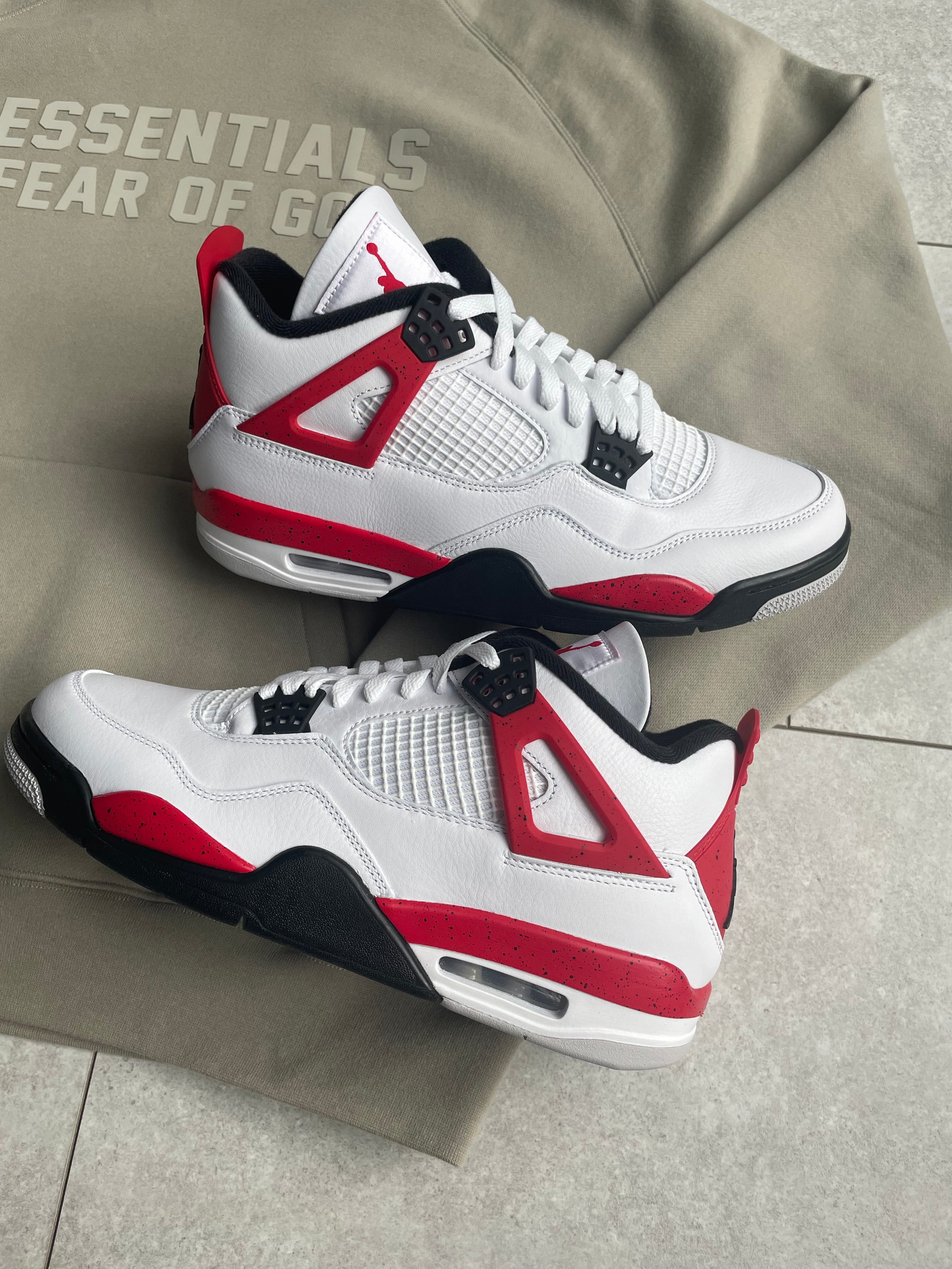 Nike Air Jordan 4 Retro Red Cement